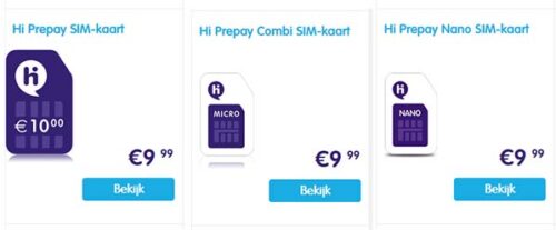 Micro simkaart kopen | PrepaidSimkaart.net